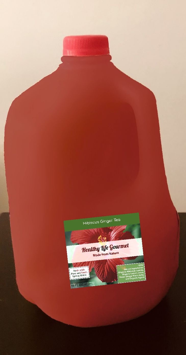 Hibiscus Teas by the gallon - Healthy Life Gourmet